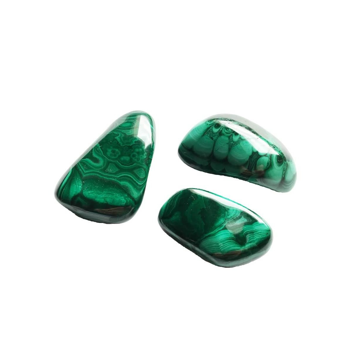 Malachite - Pierre roulée - Lithothérapie