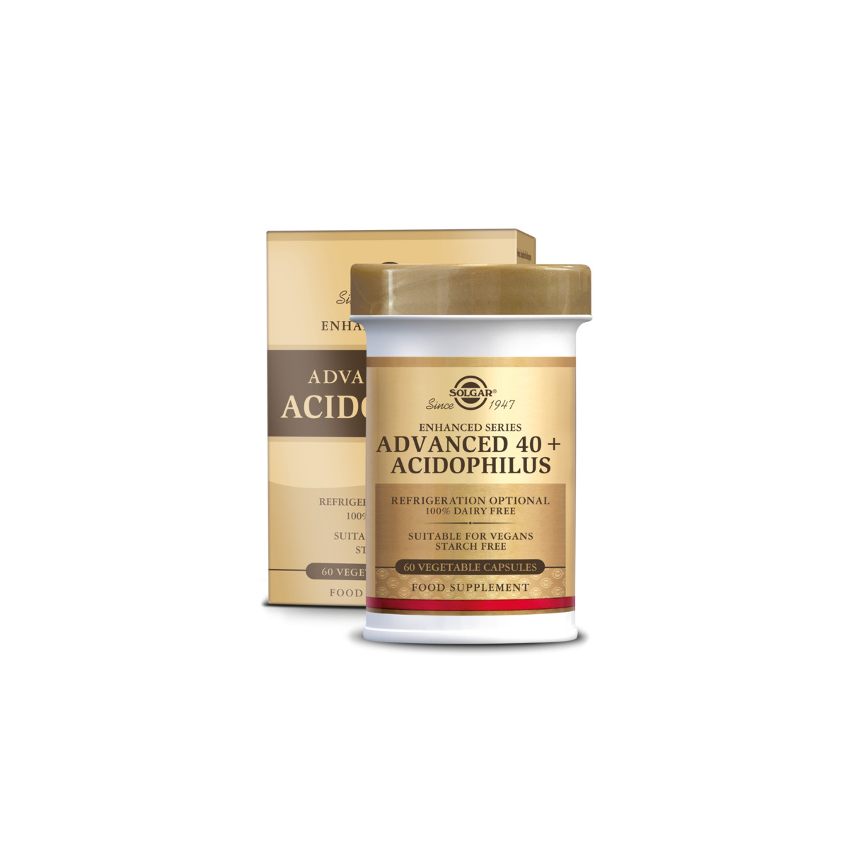 Advanced 40+ Acidophilus zonder zuivelderivaten, 60 capsules ...