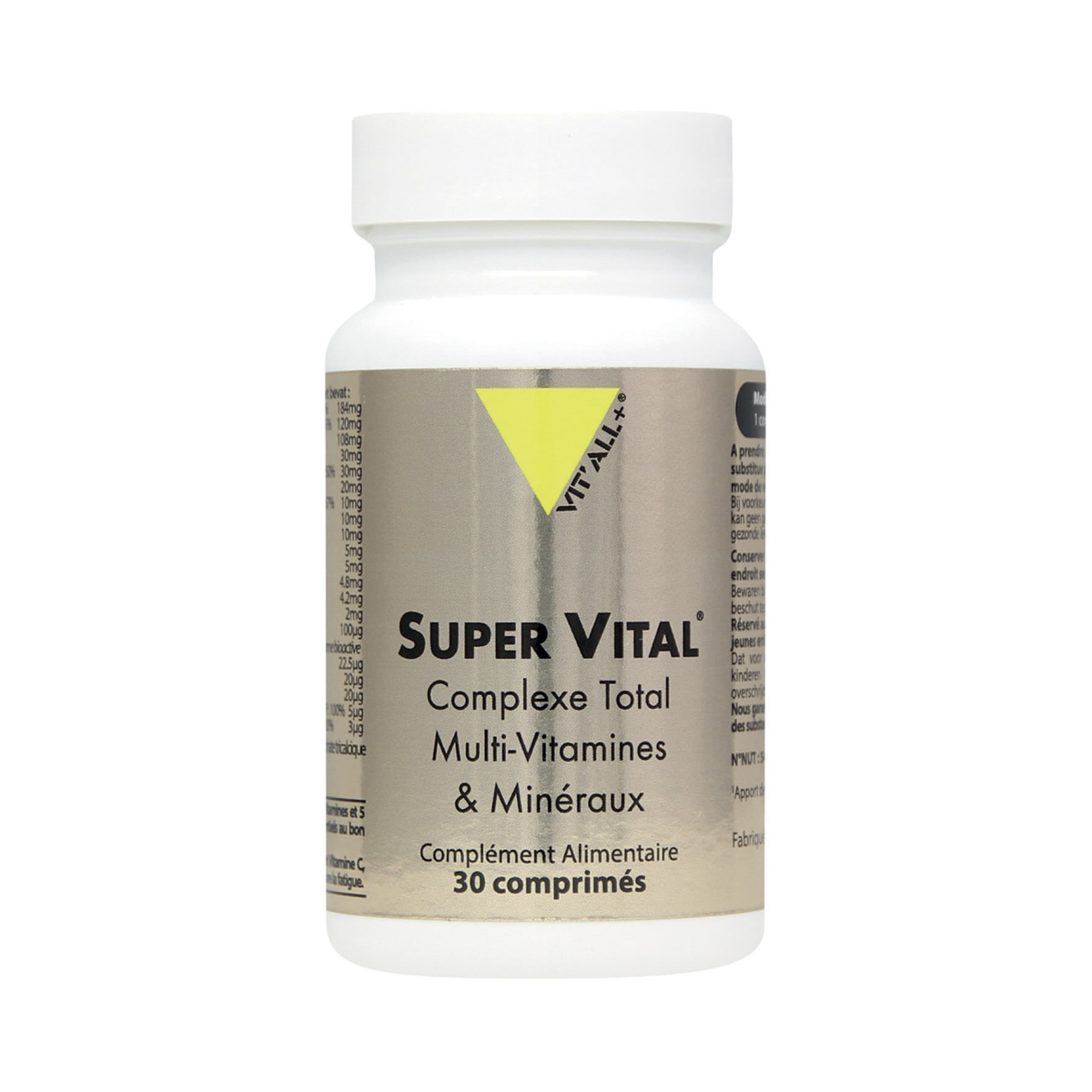 Super Vital Complexe- 30 gélules - Vitall+