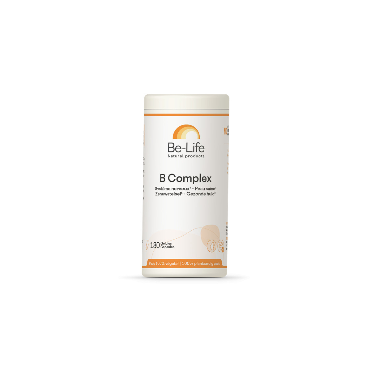 B Complex 180 gélules be-Life, belife, biolife et bio-life