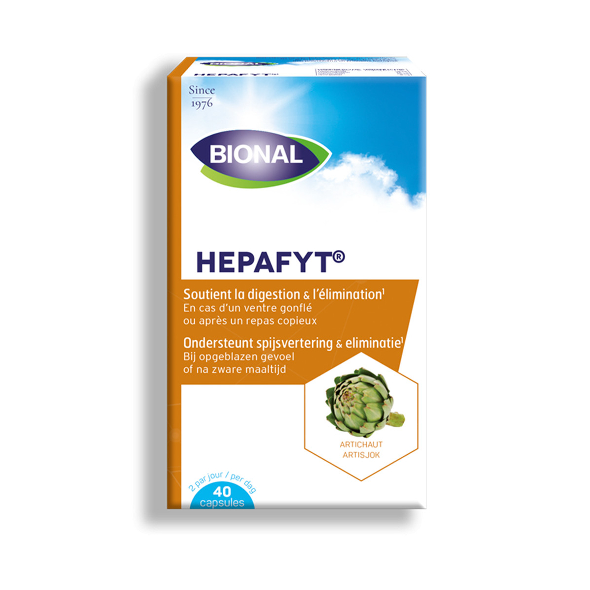 Hepafyt Foie - 40 gélules - Bional