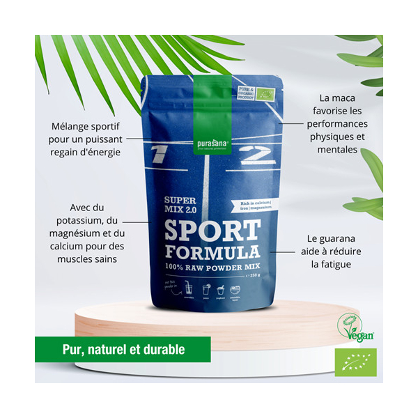 Sport mix Bio 250 gr - Purasana