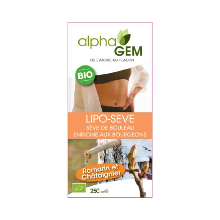 Lipo-sève - Sève Minceur et cellulite Bio 250 ml - Alphagem