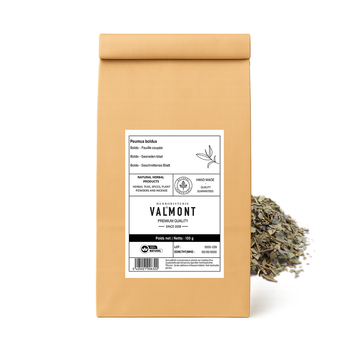 Boldo-Aufguss – Blatt | 100 g, 250 g