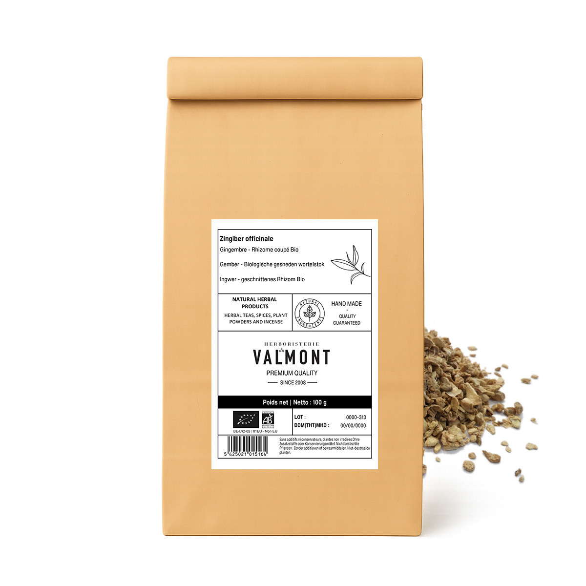 Infusion de Gingembre Bio | 100g, 250g