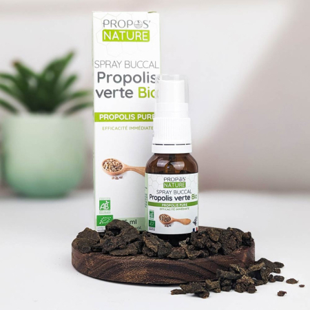 Biologische Groene Propolis Mondspray 15ml - Propos'Nature - Snelle ...