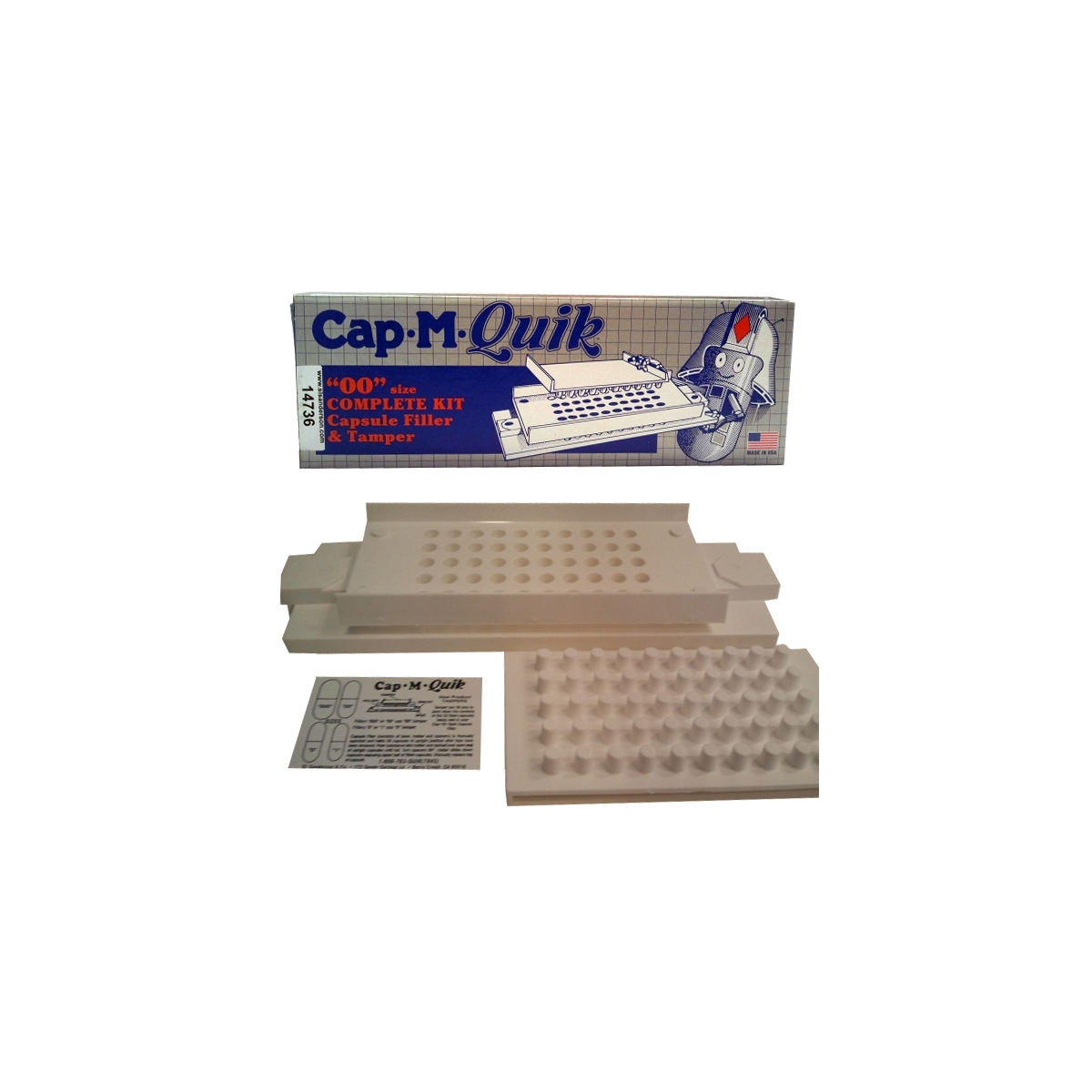Kit Gélulier Manuel Cap-M-Quick "00"